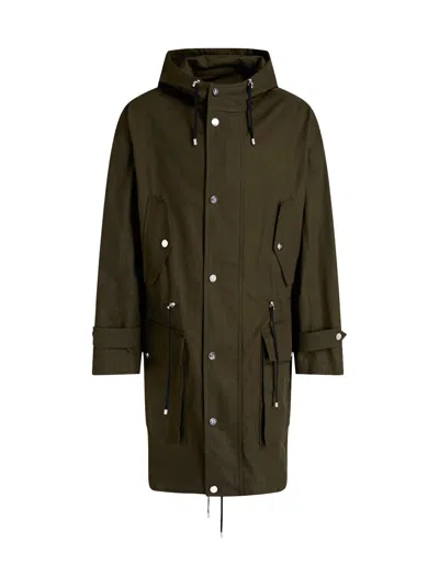 Balmain Men's Fishtail Parka Jacket In Green | ModeSens