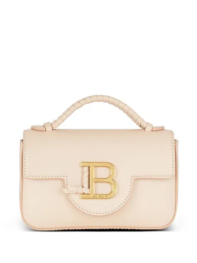 Balmain Mini B-buzz 17 Handbag In Neutrals | ModeSens