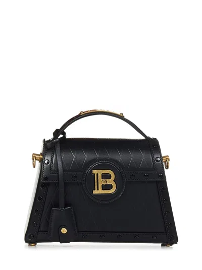 Balmain Paris B-buzz Dynasty Handbag In Black | ModeSens