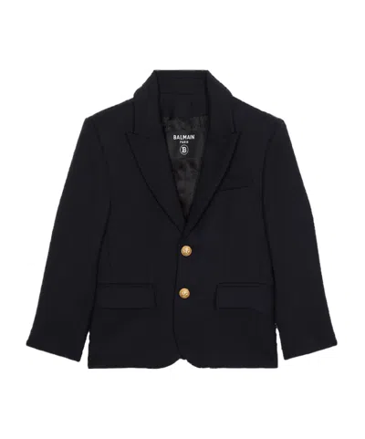 Balmain Two-button Jacket In Black | ModeSens