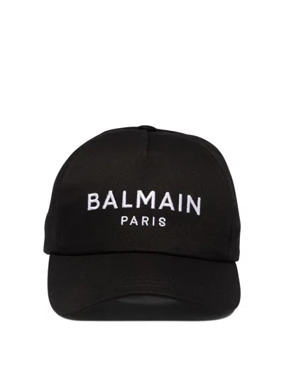 Balmain Women's "" Cap In Black | ModeSens