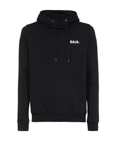 Balr. Black Logo Logo Hoodie | ModeSens