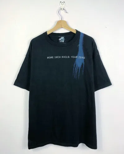 Pre-owned Band Tees X Giant Nine Inch Nails Nin Year Zero Band Tee In ...