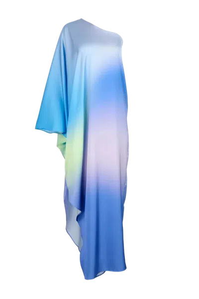 Baobab Riva Maxi Dress In Blue | ModeSens