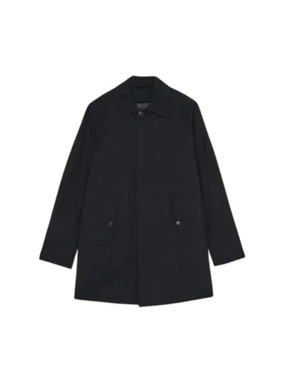 Baracuta Blue Shirt-style Collar Jacket | ModeSens