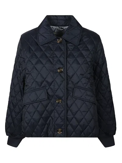 Barbour Jamie Quilted Jacket In Navy | ModeSens