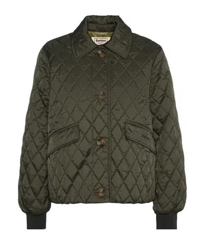Barbour Quilted Jacket In Green | ModeSens