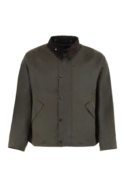 Barbour Rain Jacket Os Transport In Gray | ModeSens
