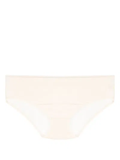 Baserange Rib-knit Brief Bottoms In Neutrals | ModeSens