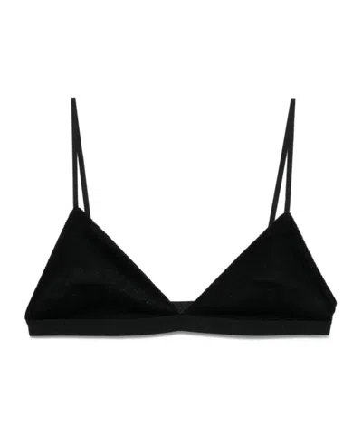 Baserange Triangle-cup Bra In Black | ModeSens