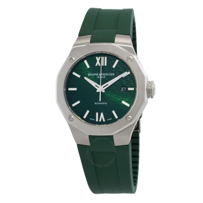 Baume Et Mercier Riviera Automatic Green Dial Men's Watch Moa10618 ...