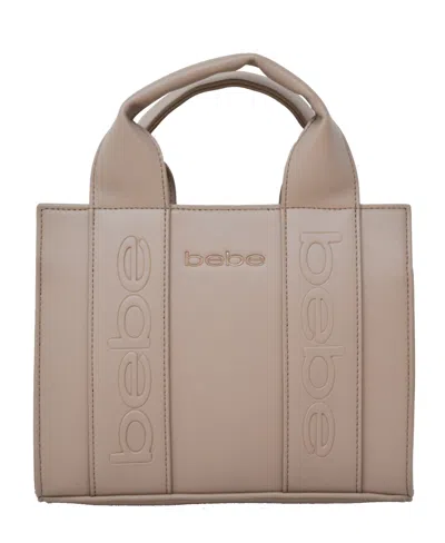 Bebe Hana Mini Satchel Crossbody Bag In Taupe | ModeSens