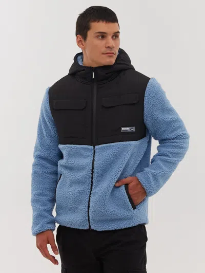 Bench Blankor Quilted Yoke Zip-up Sherpa In Multi | ModeSens