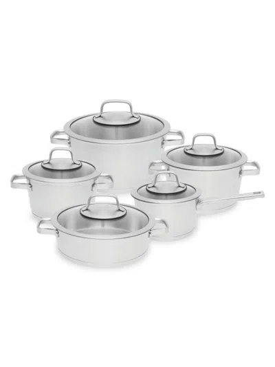 Berghoff 10-piece Manhattan Cookware Set In Neutral | ModeSens