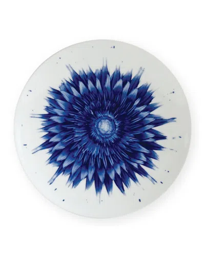Bernardaud In Bloom Dinner Plate, 10.6" In White/blue | ModeSens