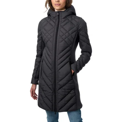 Bernardo Hooded Puffer Jacket In Titan | ModeSens
