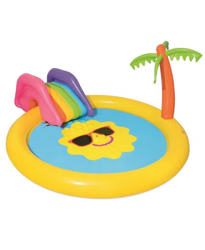 Bestway H2ogo 7'9" X 6'7" X 41" Sunny Land Splash Play Pool In Multi ...