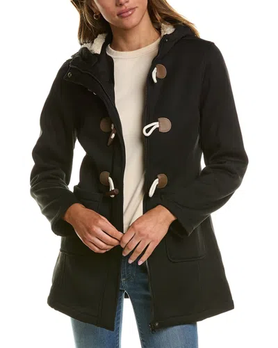 Big Chill Fleece Toggle Jacket In Black | ModeSens