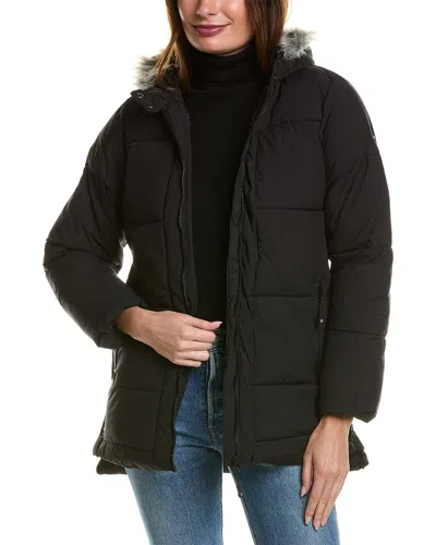 Big Chill Wide Quilted Puffer Jacket In Black | ModeSens