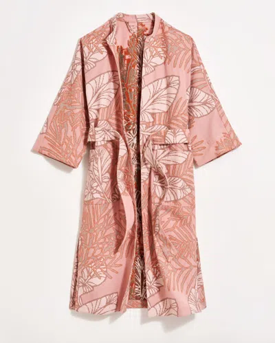 Billy Reid Cabana Coat In Pale Mauve/multi | ModeSens