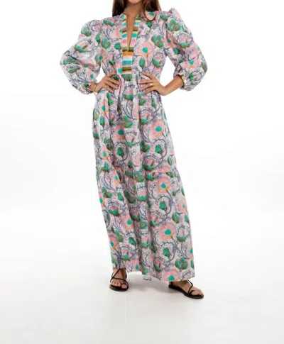 Bindu Lucy Dress In Pink Multi | ModeSens