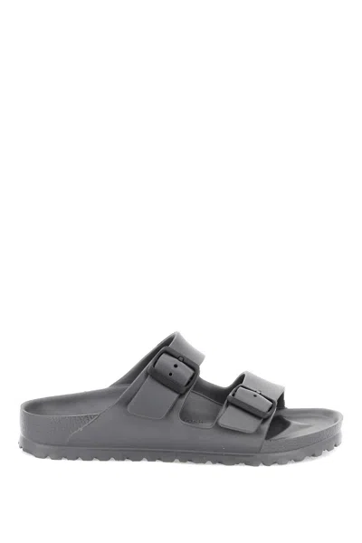 Birkenstock Arizona Eva Slides Narrow Fit In Grey | ModeSens