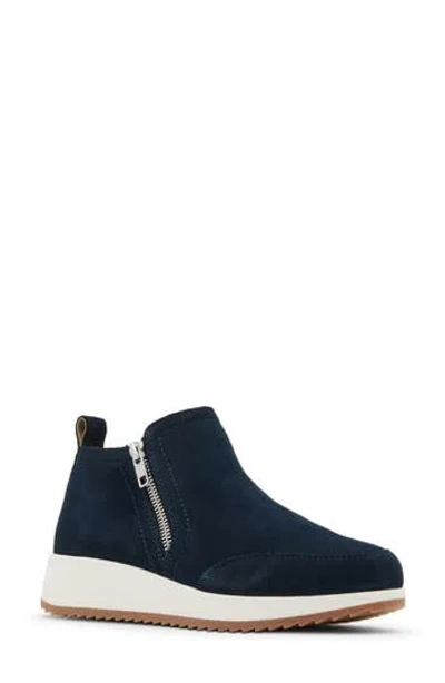Blondo Emrie Waterproof Sneaker In Navy Suede | ModeSens