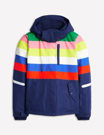 Boden Ski Jacket Rainbow Stripe Women | ModeSens