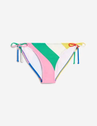 Boden Symi String Bikini Bottoms Multi, Rainbow Cascade Women | ModeSens