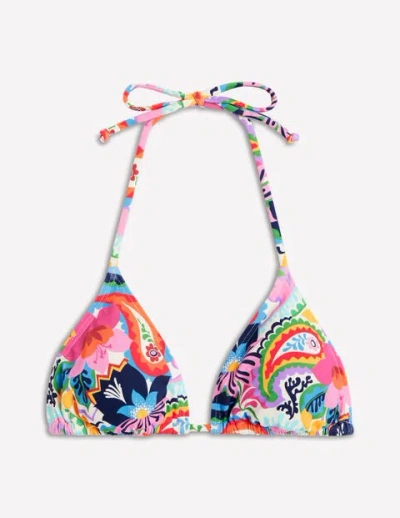 Boden Symi String Bikini Top Multi, Botanical Paisley Women In Multi ...