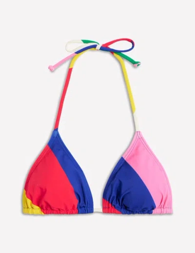 Boden Symi String Bikini Top Multi, Rainbow Cascade Women | ModeSens