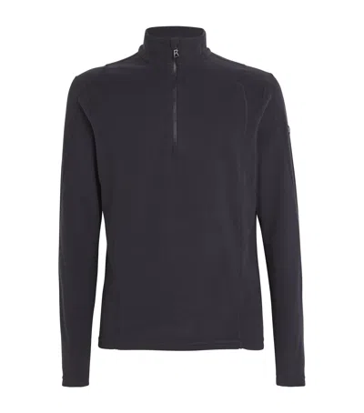 Bogner Microfleece Half-zip Baselayer In Navy | ModeSens