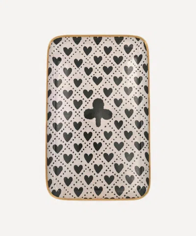Boncoeurs The Hearts Rectangular Tray | ModeSens