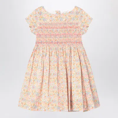Bonpoint Kids' Duchesse Dress In Liberty Fabric Pink | ModeSens