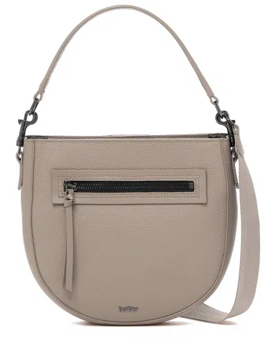 Botkier Beatrice Leather Crossbody Saddle Bag In Grey | ModeSens