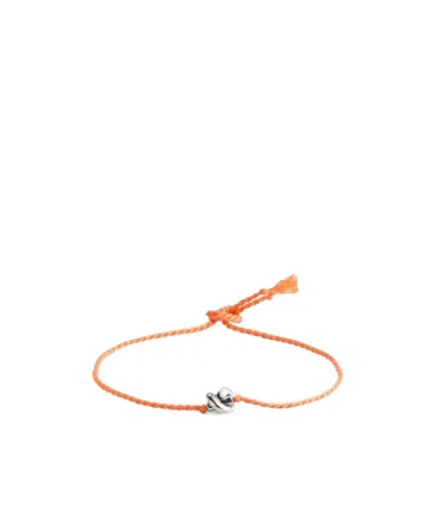 Bottega Veneta Friendship Bracelet In Orange | ModeSens