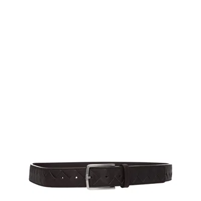 Bottega Veneta Men's Belts Leather Brown/dark Chocolate | ModeSens