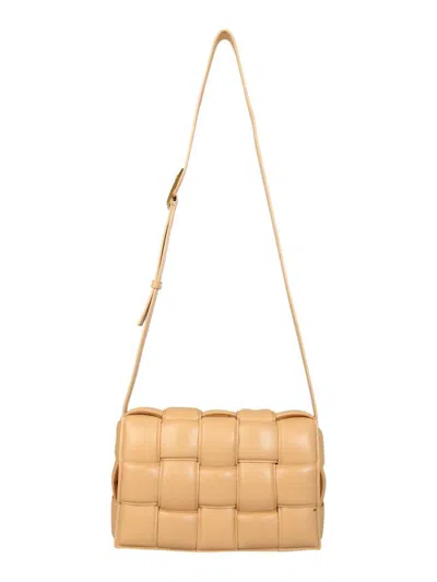 Bottega Veneta Padded Cassette Bag In Beige | ModeSens