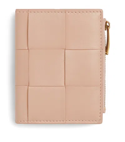Bottega Veneta Small Bifold Wallet In Pink | ModeSens