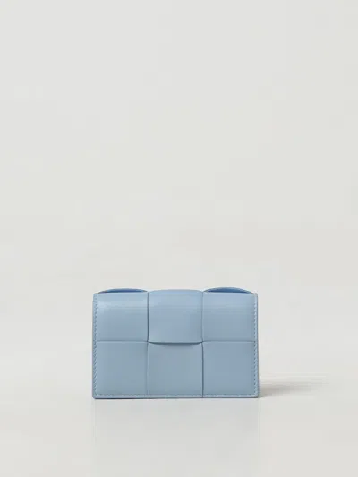 Bottega Veneta Wallet Woman Color Sky Blue | ModeSens