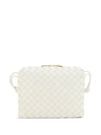 Bottega Veneta White Loop Small Crossbody Bag | ModeSens
