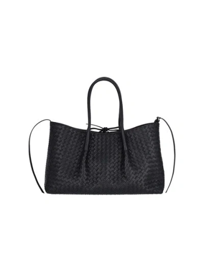 Bottega Veneta Women Pinacoteca' Reversible Tote Bag In Black | ModeSens