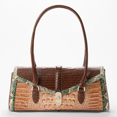 Brahmin Dayan Honey Brown Devonshire In Honeybrown | ModeSens