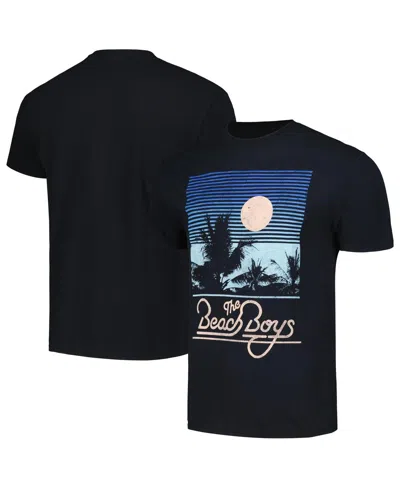 Bravado Men's And Women's Black The Beach Boys Sunset Stripes T-shirt ...