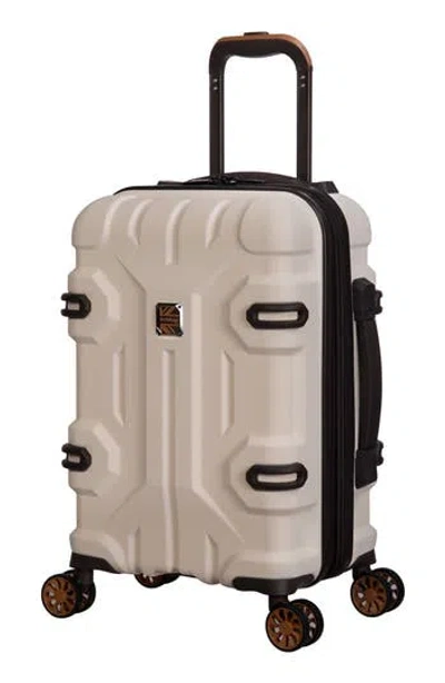 Britbag Shielding 21-inch Hardside Spinner Carry-on Luggage In Cream ...