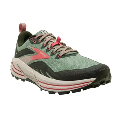 Brooks Women's Cascadia 16 Trail Running Shoes - Medium In Basil/duffel ...