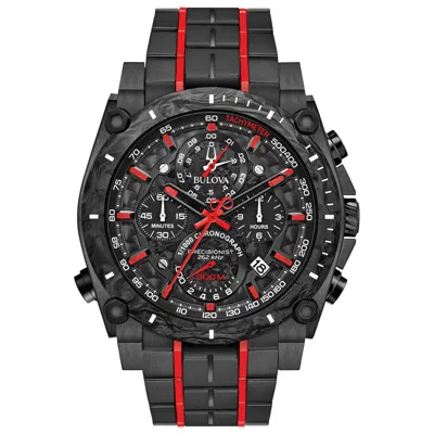 Pre-owned Bulova Men's Icon Chronograph Calendar Precisionist Quartz ...