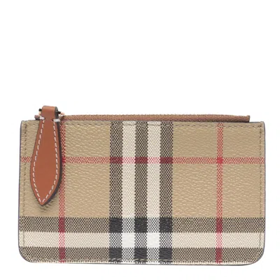 Burberry Check Coin Purse | ModeSens