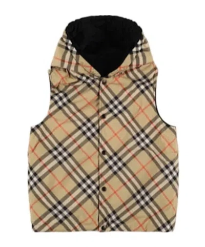 Burberry Double-sided Hooded Vest In Multi | ModeSens