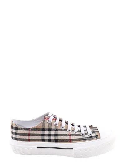 Burberry Jack Sneakers In Archive Beige Ip Chk | ModeSens